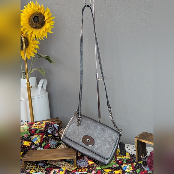 Coach | Bags | Reserved For Mandy 25 Coach Gun Metal Crosstown ...
